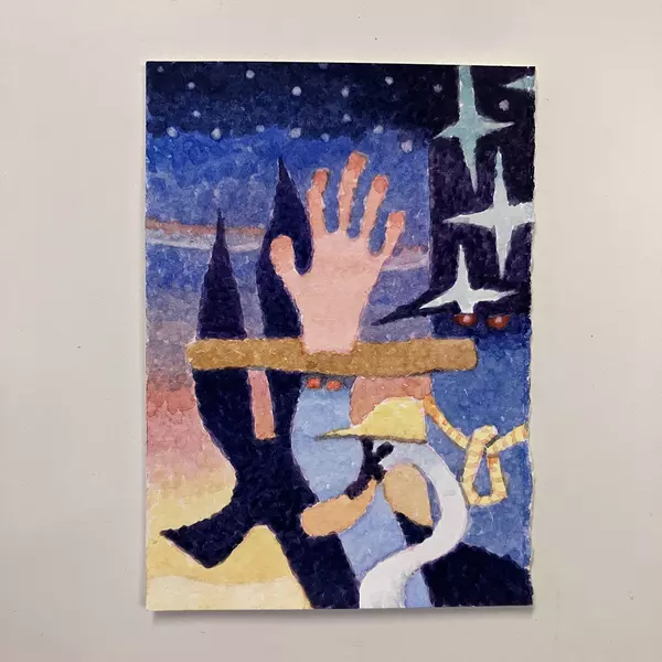 Crew watercolour painting - Pete Fowler Shop