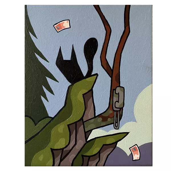 Incoming calls only painting - Pete Fowler Shop